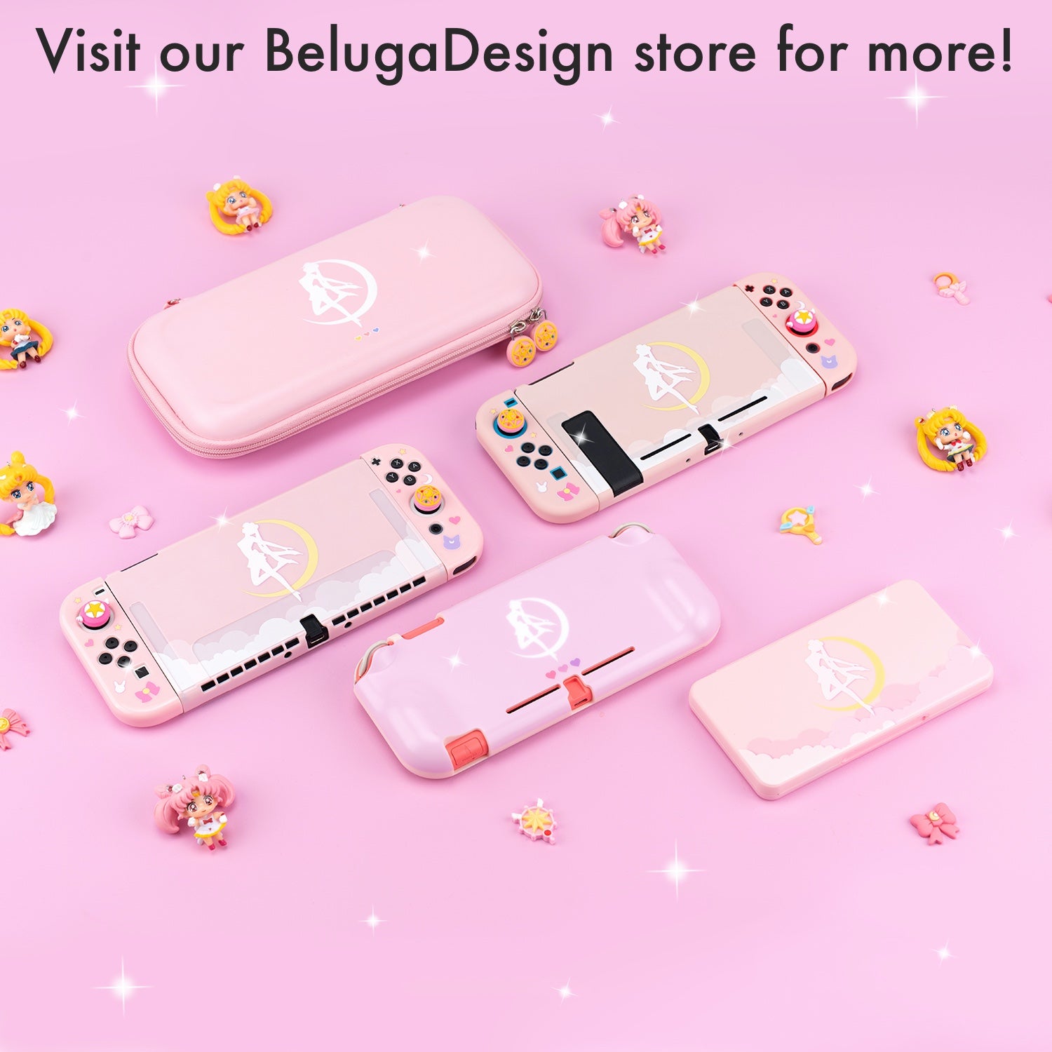 Nintendo switch sailor moon case store